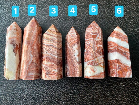Home & Living Rocks & Geodes jasper orange banded calcite Pork stone ...
