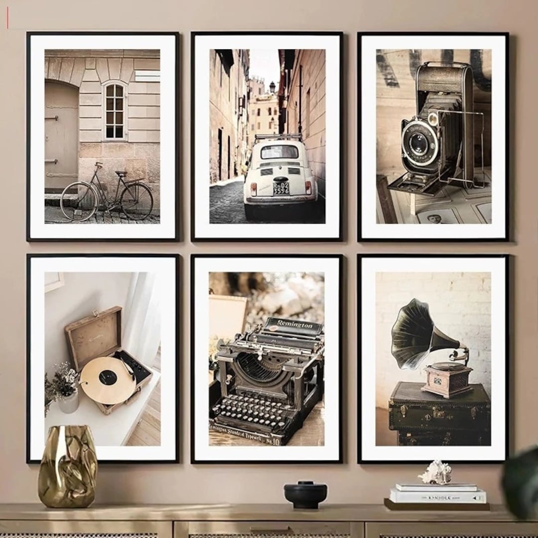 Retro Vintage Camera Posters Wall Art Decor With A Nostalgic Twist ...