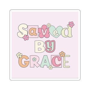 Cute Christian Sticker, Kawaii Faith Decal, Faith Stickers - Etsy