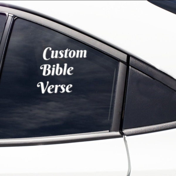 Bible Verse Decal - Etsy