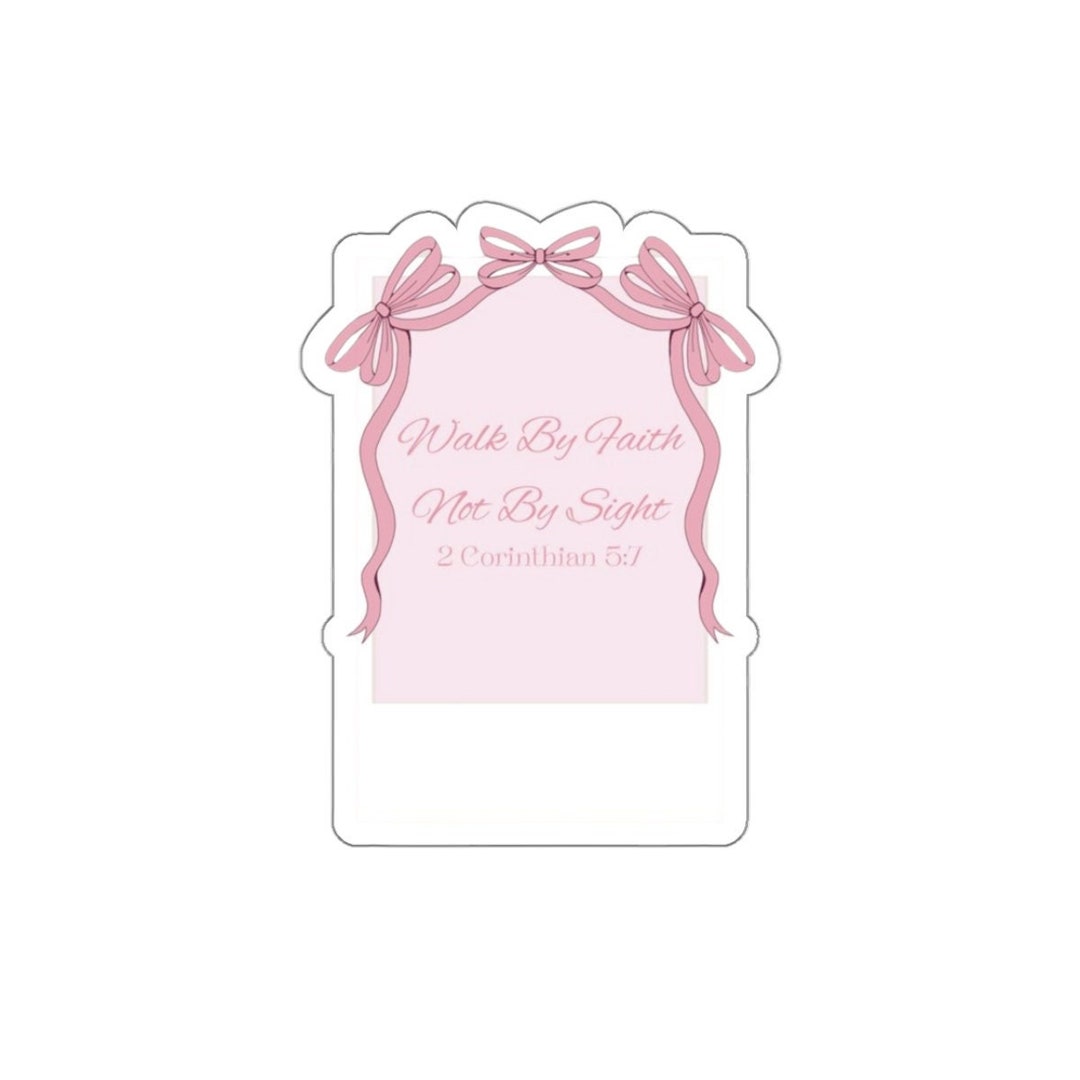 Cute Christian Stickers (multiple Designs), Kawaii Christian Sticker ...