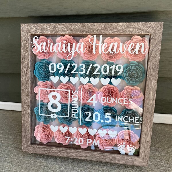 Shadow Box Baby - Etsy