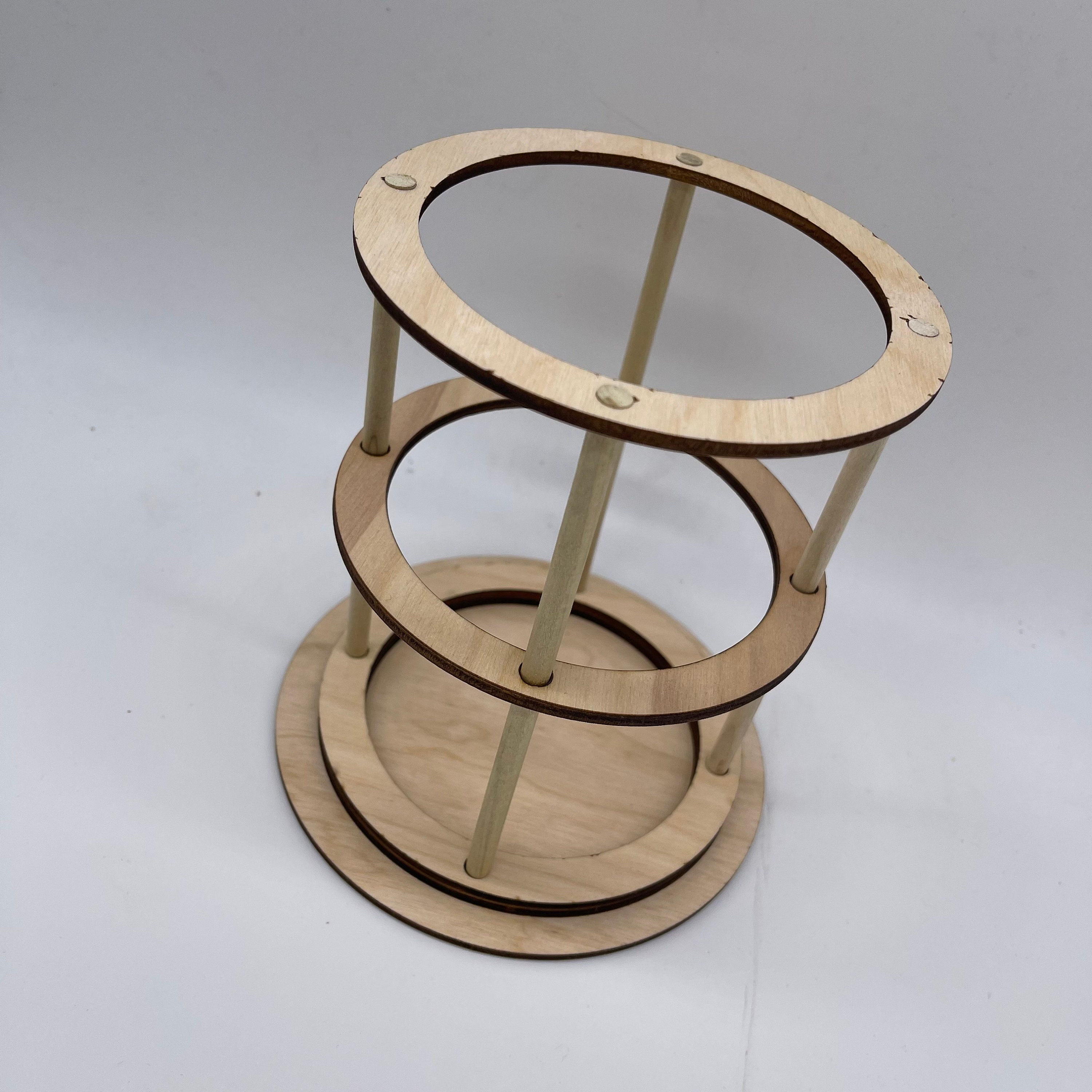 Wood Utensil Holder, Laser Cut. Modern Kitchen - Etsy