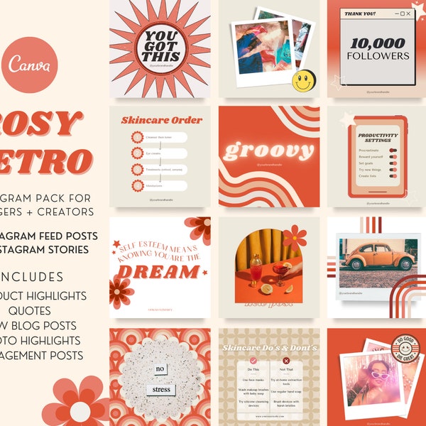 Retro Instagram - Etsy
