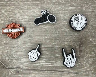 Harley Croc Charms - Etsy