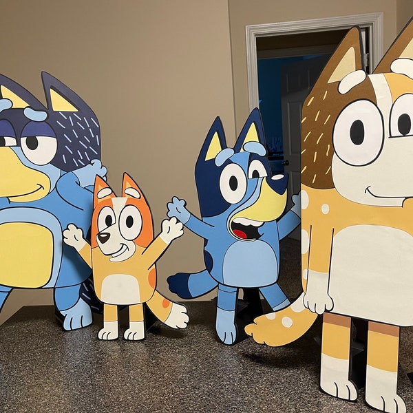 Bluey stand up - Etsy México