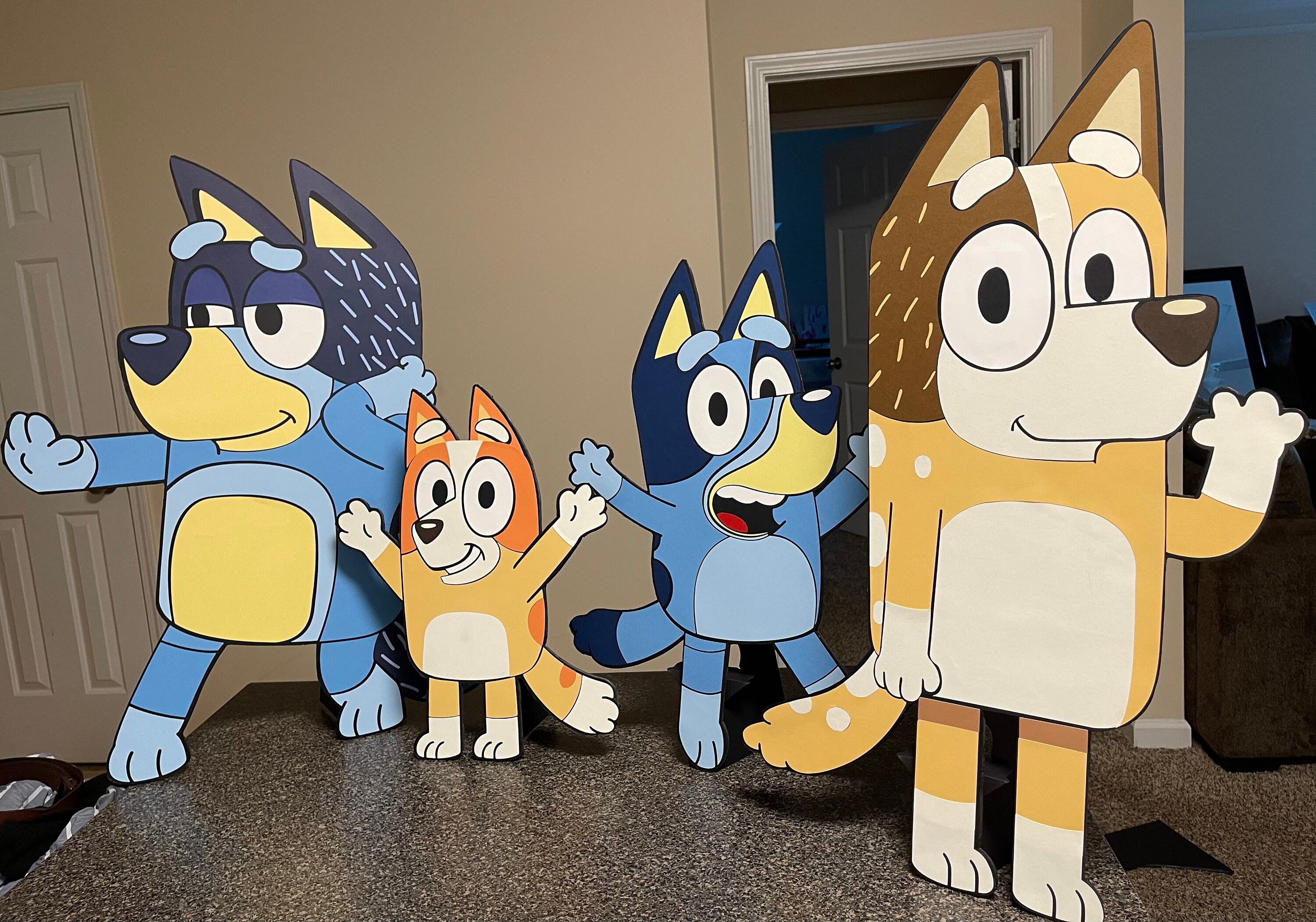 Bluey Custom Character