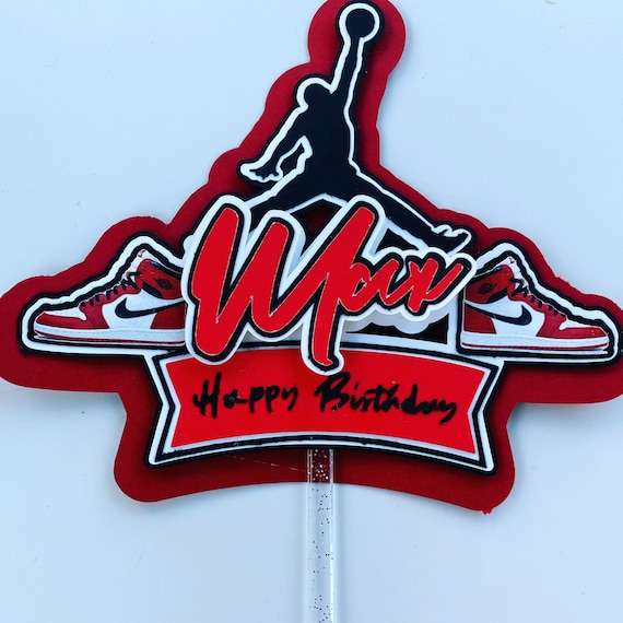 Jordan Cake Topper - Etsy