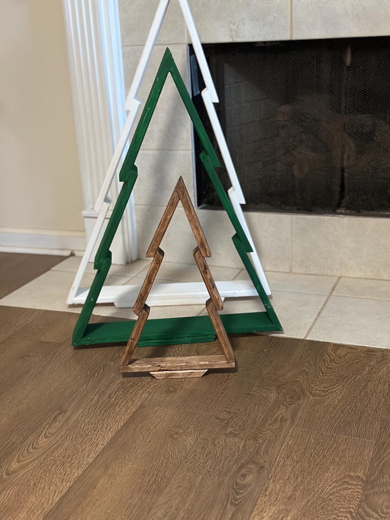 Wooden Christmas Trees for the Holiday Season. - Etsy