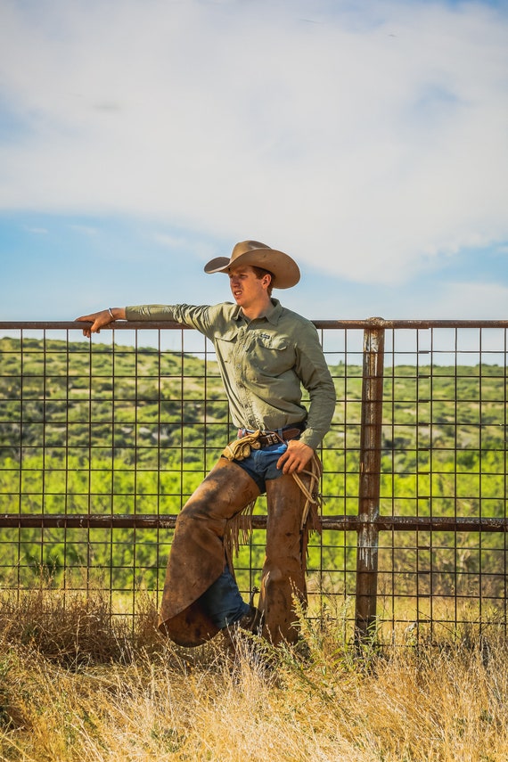 Real Working Texas Cowboys Western Art Print Cowboy Art Home - Etsy