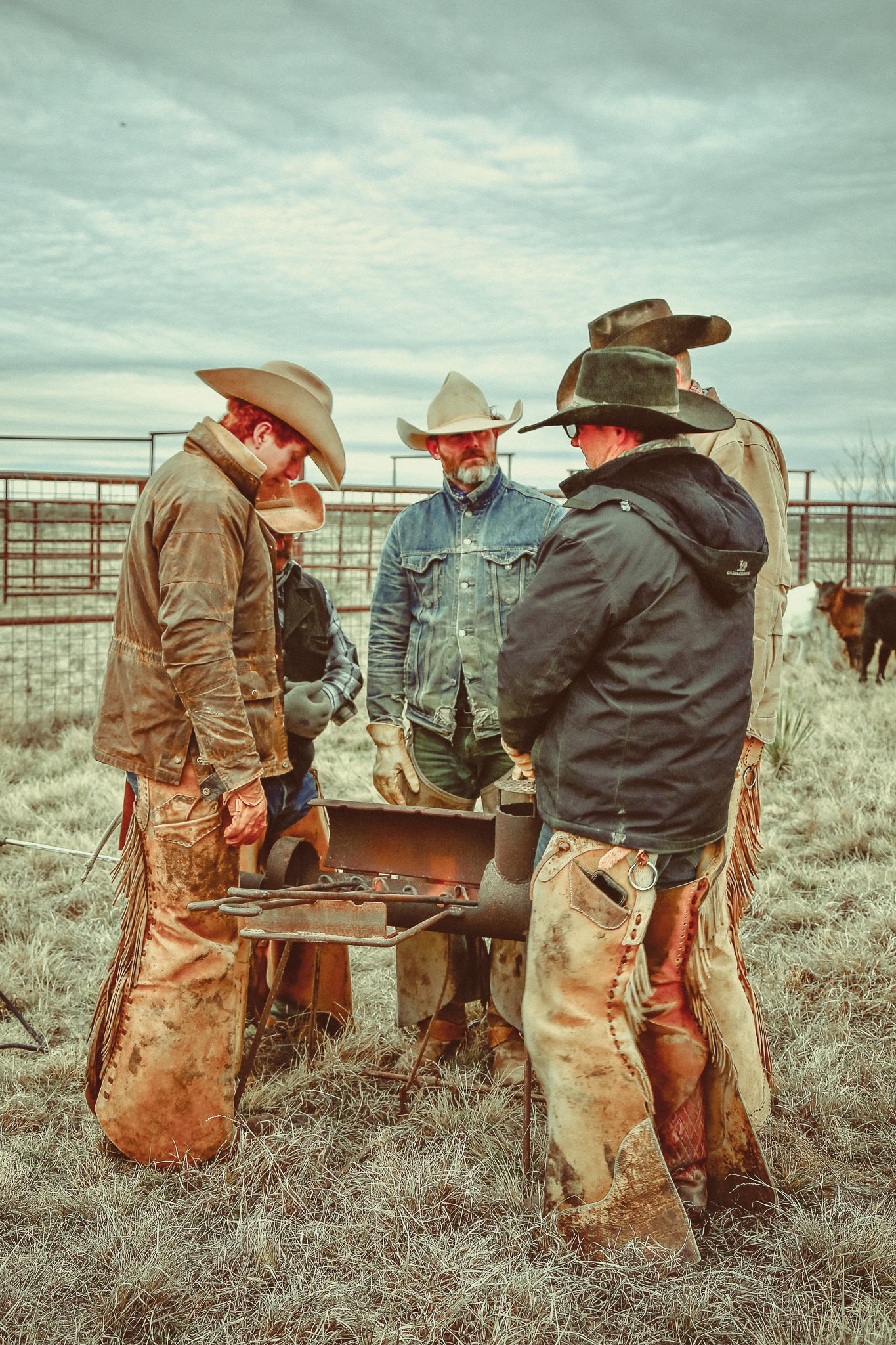Texas Working Cowboys Western Art Print Cowboy Art Home Decor - Etsy