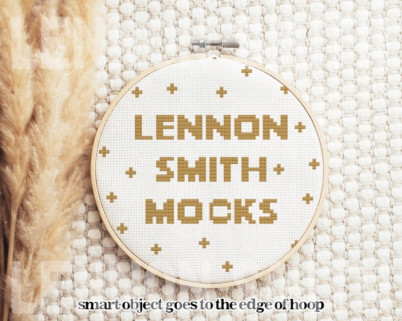 Embroidery Hoop Mockup, Cross Stitch Mock, Sewing Mockup, Embroider ...