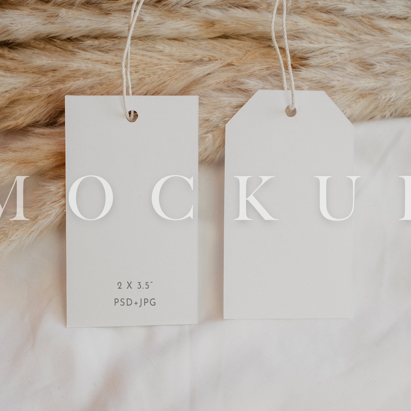 Rectangle Tag - Etsy