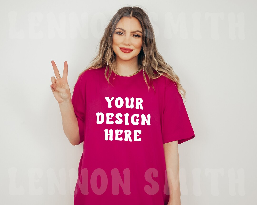 Berry Bella Canvas 3001 Tshirt Mockup, Berry Bella Canvas Shirt, Berry ...