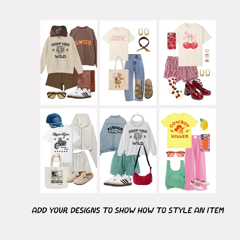 Social Media Mockups, Style Inspo Mockup, Canva Mockup, Canva Template ...