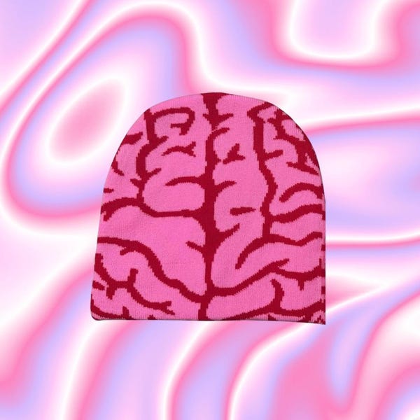Brain Beanie - Etsy