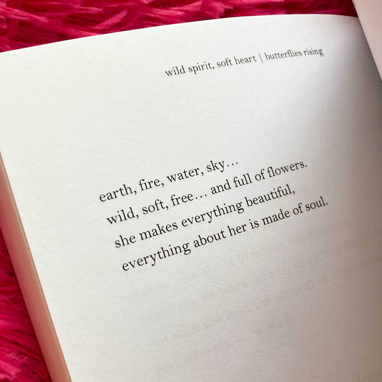 Earth, Fire, Water, Sky - Butterflies Rising Poem - 10 X 8 PRINTABLE ...