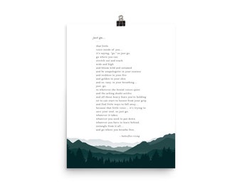 Flower Girl Art Veronica Shoffstall Poem Female - Etsy