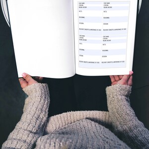 Case Notes & Case Brief Templates | Student Resources | PDF Format | 4 ...