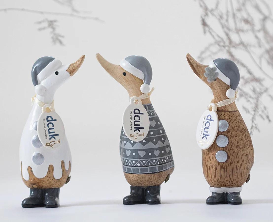 Alpine Dinky Duck, Handcrafted Wooden Duck Figurine - Etsy