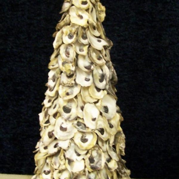 Oyster Shell Christmas Tree - Etsy