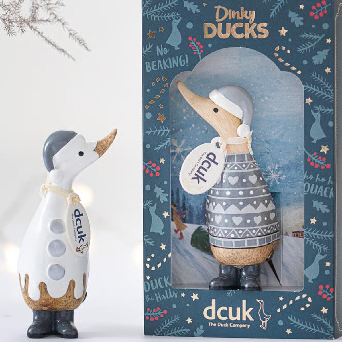 Alpine Dinky Duck, Handcrafted Wooden Duck Figurine - Etsy