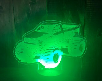Rgb Monster Truck - Etsy