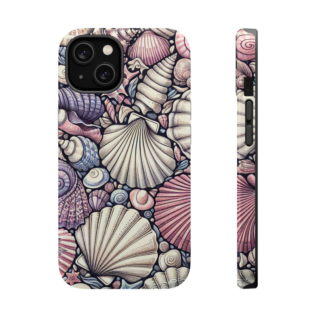 Seashell Magnetic Tough Cases - Coastal Vibes, Beach Lover Gift, Phone ...