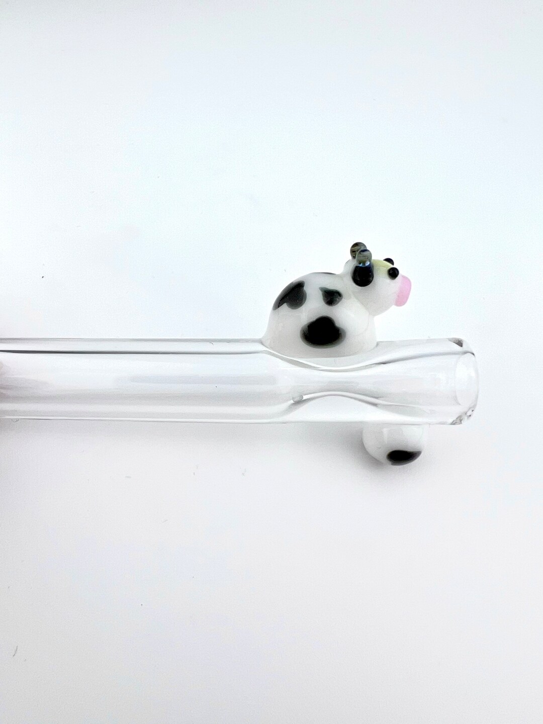 Cow One Hitter Cow Onies Glass One Hitter Glass Onies Cow Chillum Glass ...