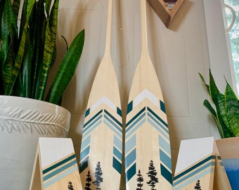 Canoe Paddle Decor - Etsy
