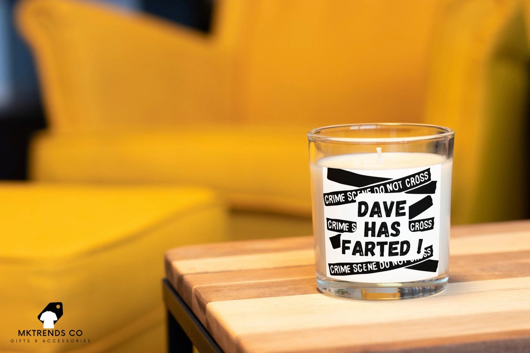 Do Not Enter Personalised Fart Candle Funny Candle Any Name Candle ...