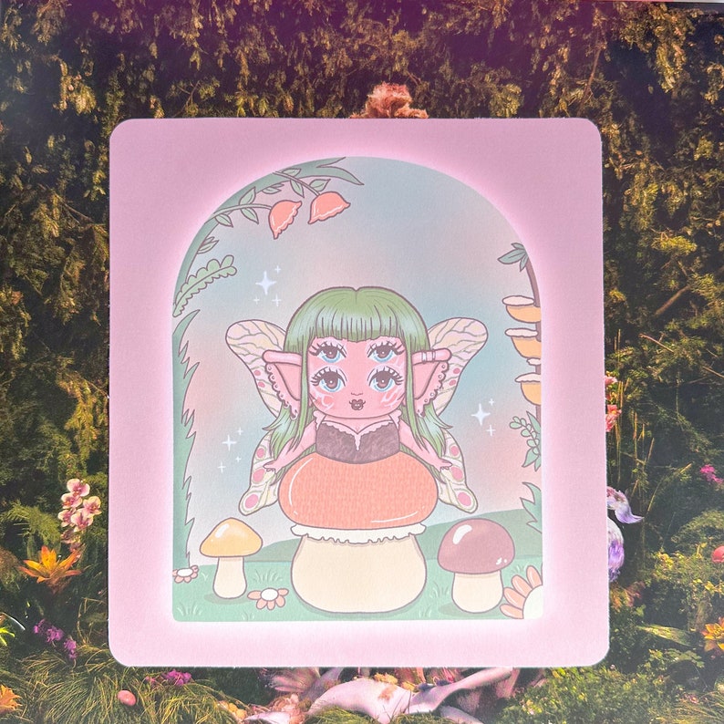 Portals Art Print Fairy Fairycore Nature Wall Decor Gift - Etsy