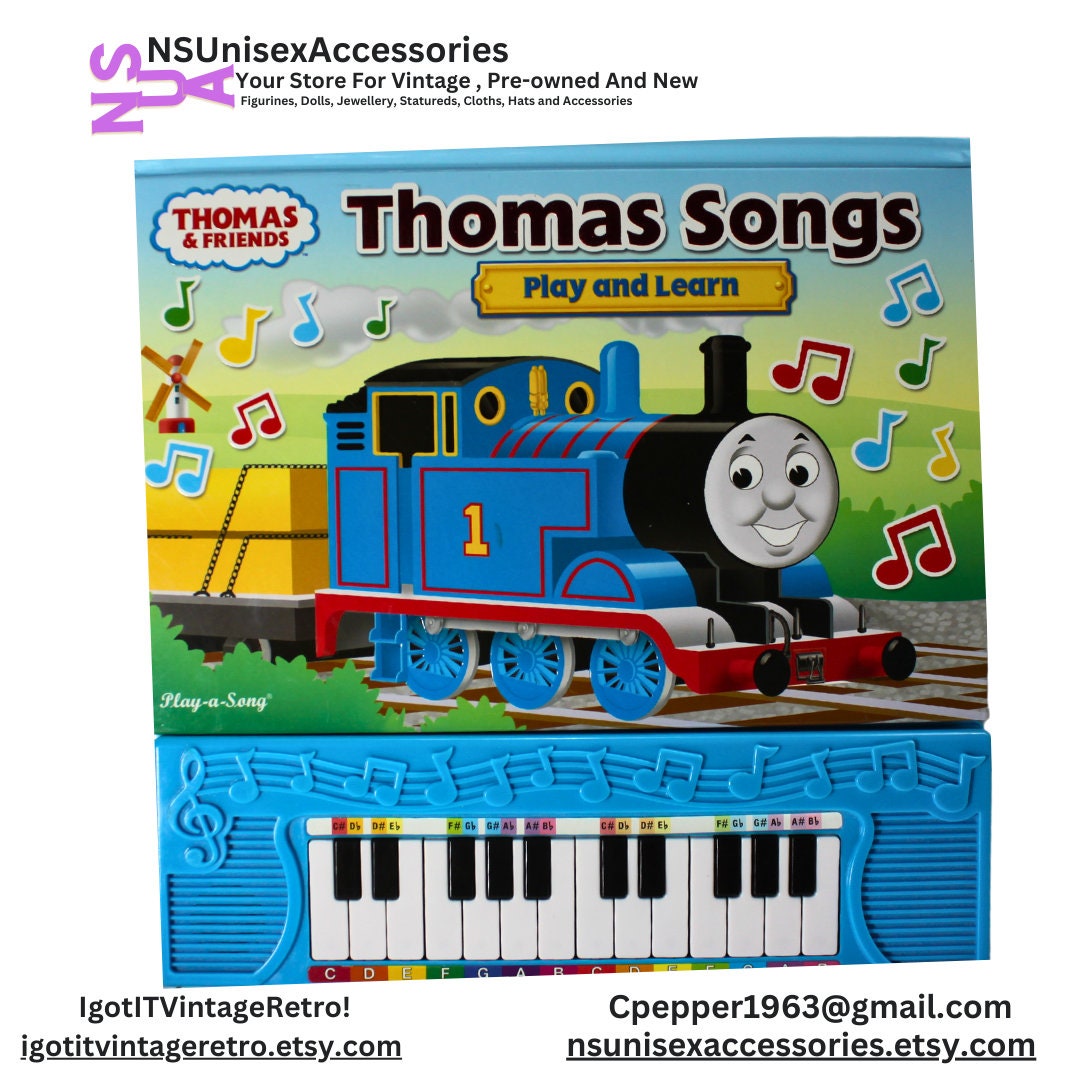 Thomas and Friends Piano Book Play a Song and Thomsa & Friend - Etsy