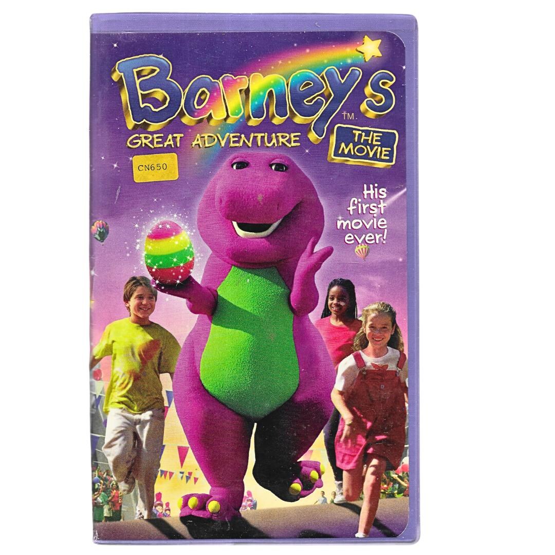 Barney – Barney’s Great Adventure: the Movie (VHS, 2002) – Vintage Kids ...