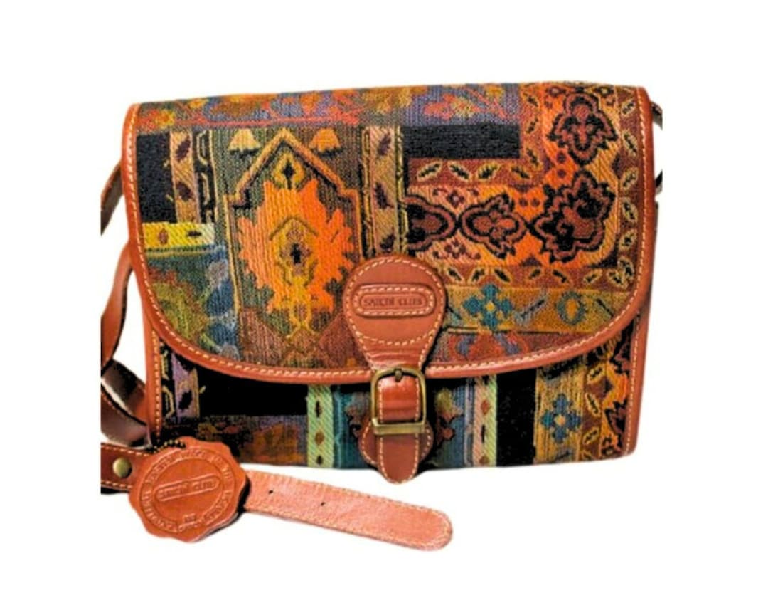 Rare Vintage Satchi Club Bag Cross Bag - Etsy
