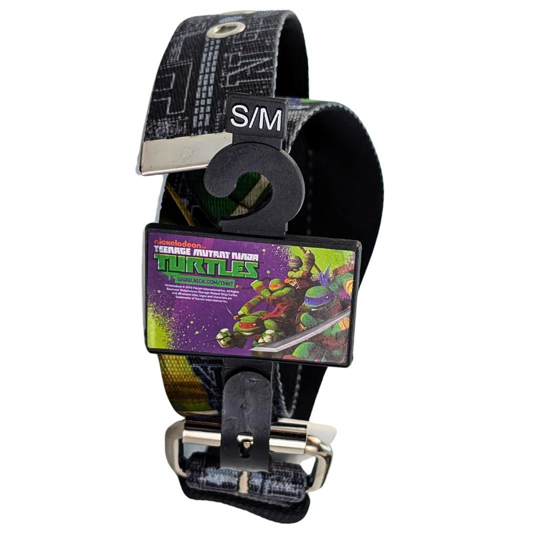 Teenage Mutant Ninja Turtles Adjustable Child Belt New - Etsy