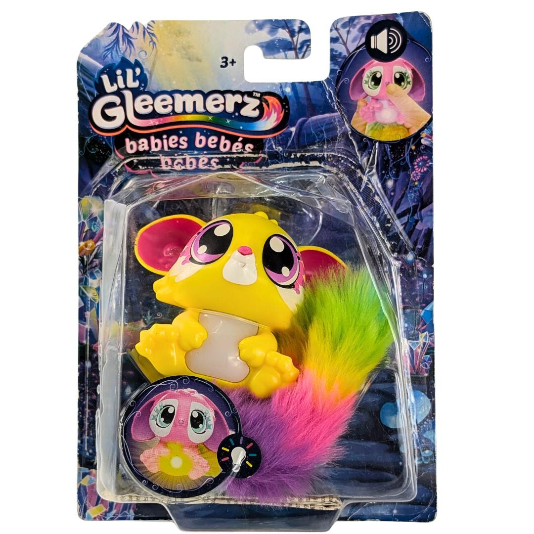 Lil Gleemerz Babies Yellow Figure Light up Tummy NEW - Etsy
