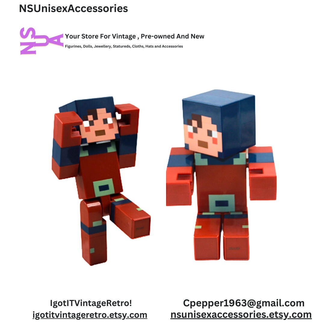 Minecraft Fusion Figure Hex Like New - Etsy