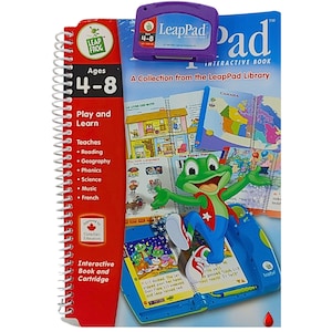 Leappad Phonics Leap Friends From A to Z Book & Cartridge Pre-owned - Etsy