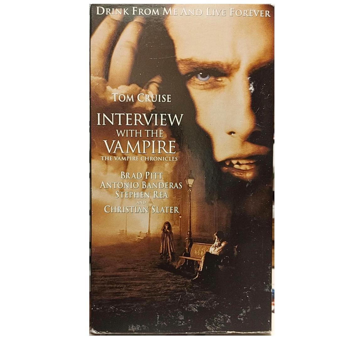 Interview With the Vampire VHS - Etsy