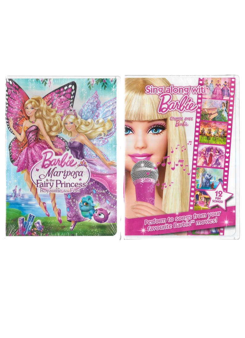 Barbie Dvds Mariposa Fairy Princess, Sing Along Barbie, Child, Children ...