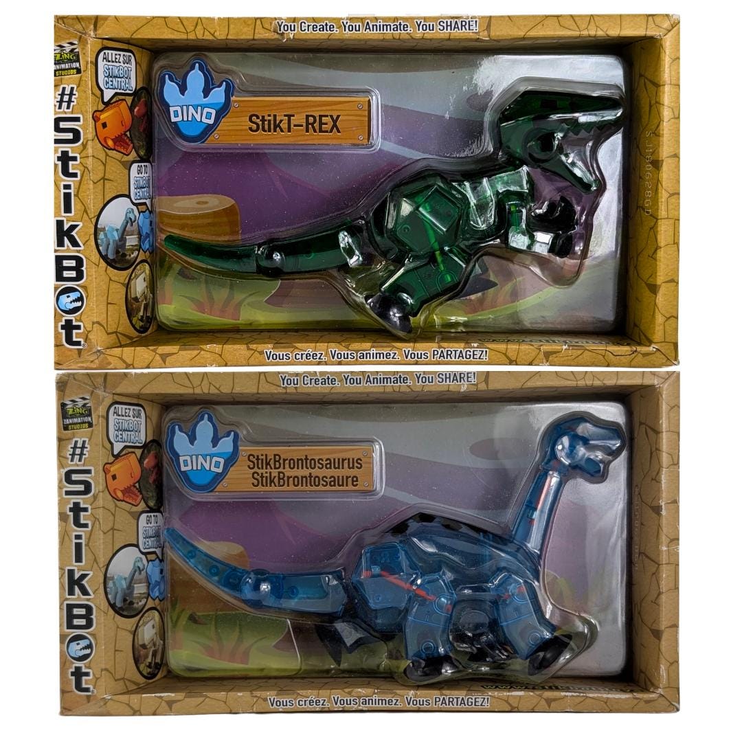 Stikbot Mega Dino T Rex - Brand New & Sealed NEW - Etsy