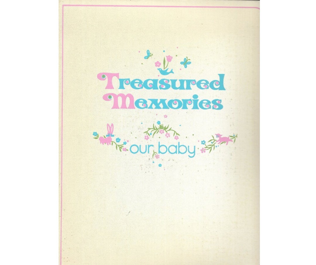 Baby's Treasured Memories Baby Book, Birth Through Seven Years - 1963 ...