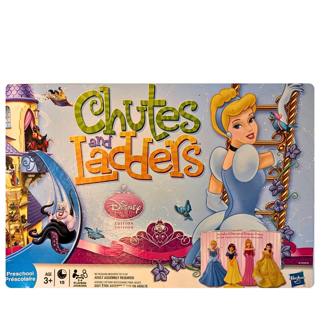 Chutes and Ladders Disney Princess Edition Board Game. Pre-owned - Etsy
