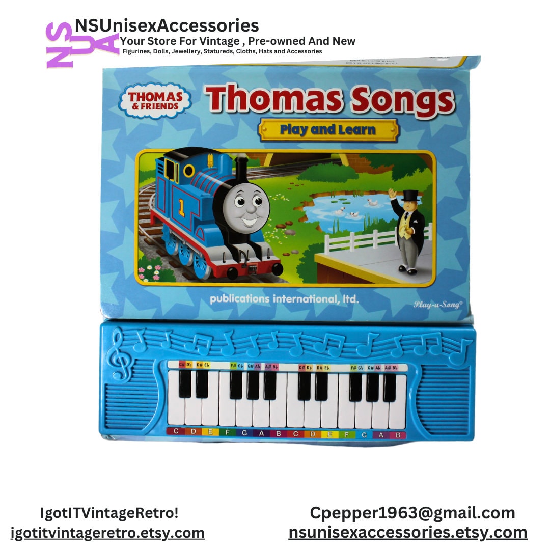 Thomas and Friends Piano Book Play a Song and Thomsa & Friend - Etsy