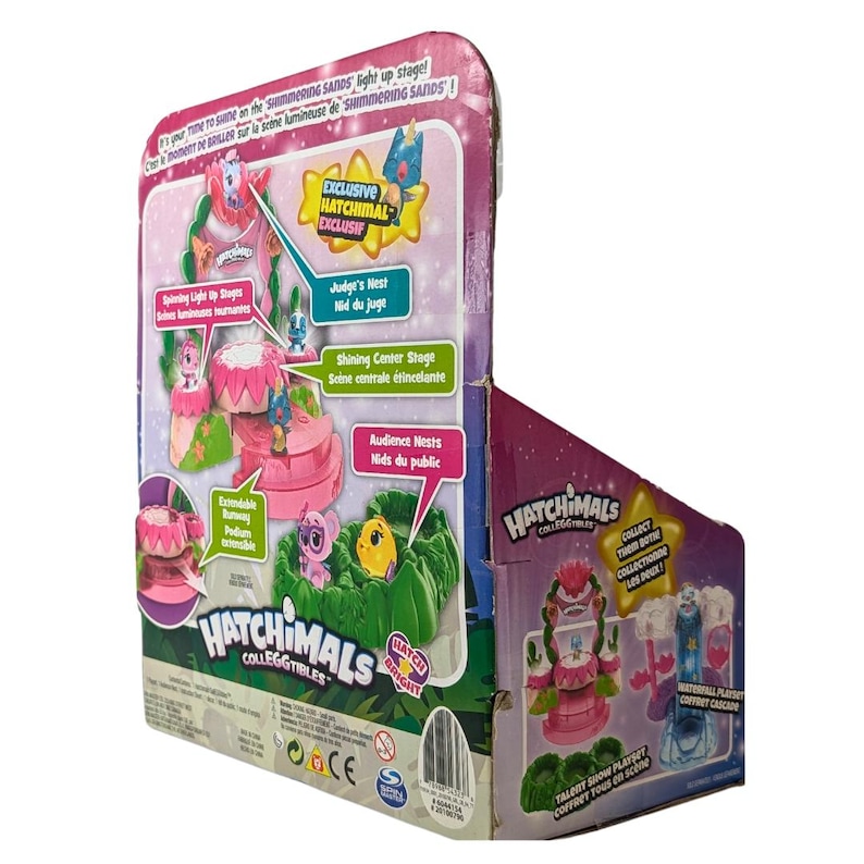 Hatchimals Colleggtibles Talent Show Playset Lights up Stage Exclusive ...