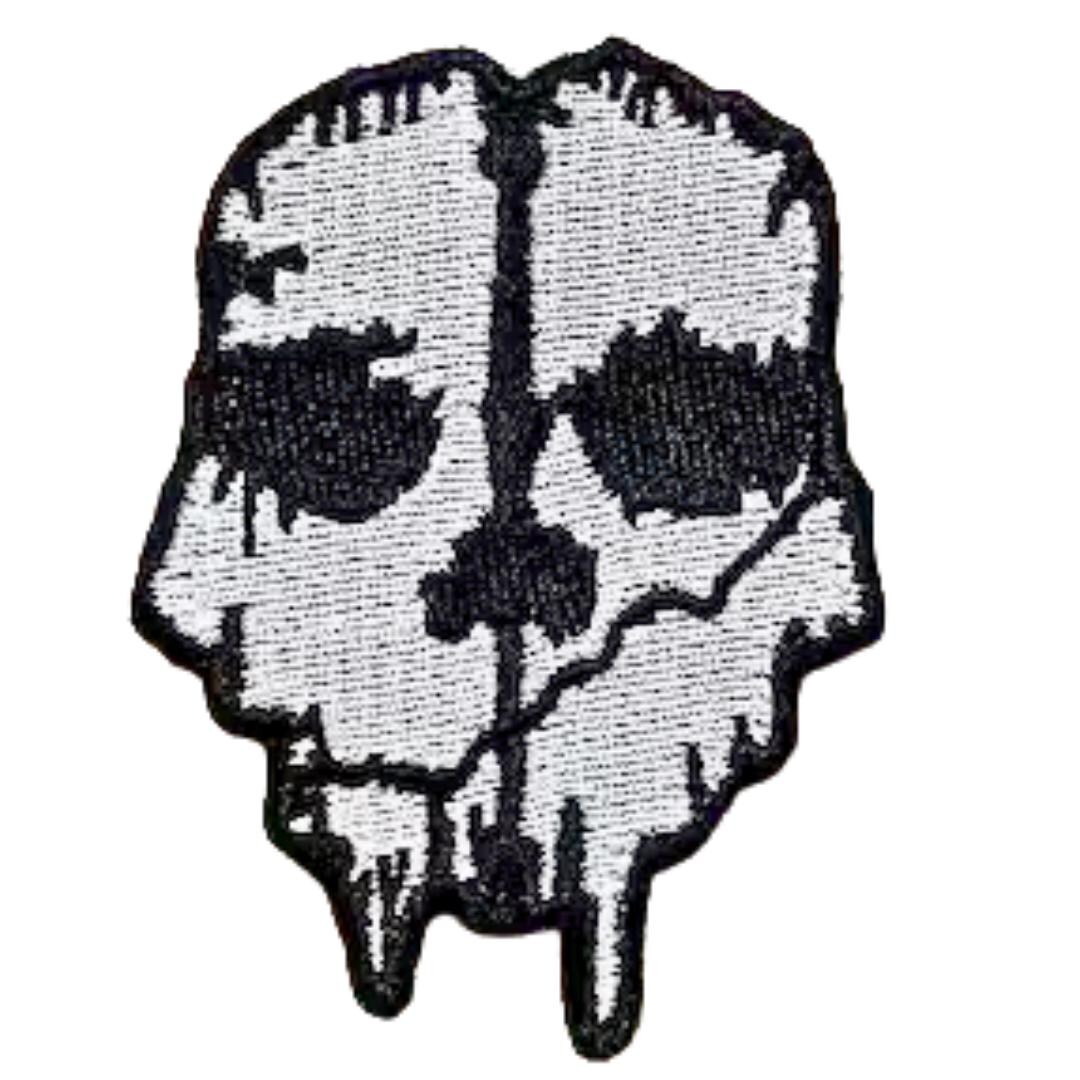 Ghosts Fabric Skull Velcro Patch New - Etsy