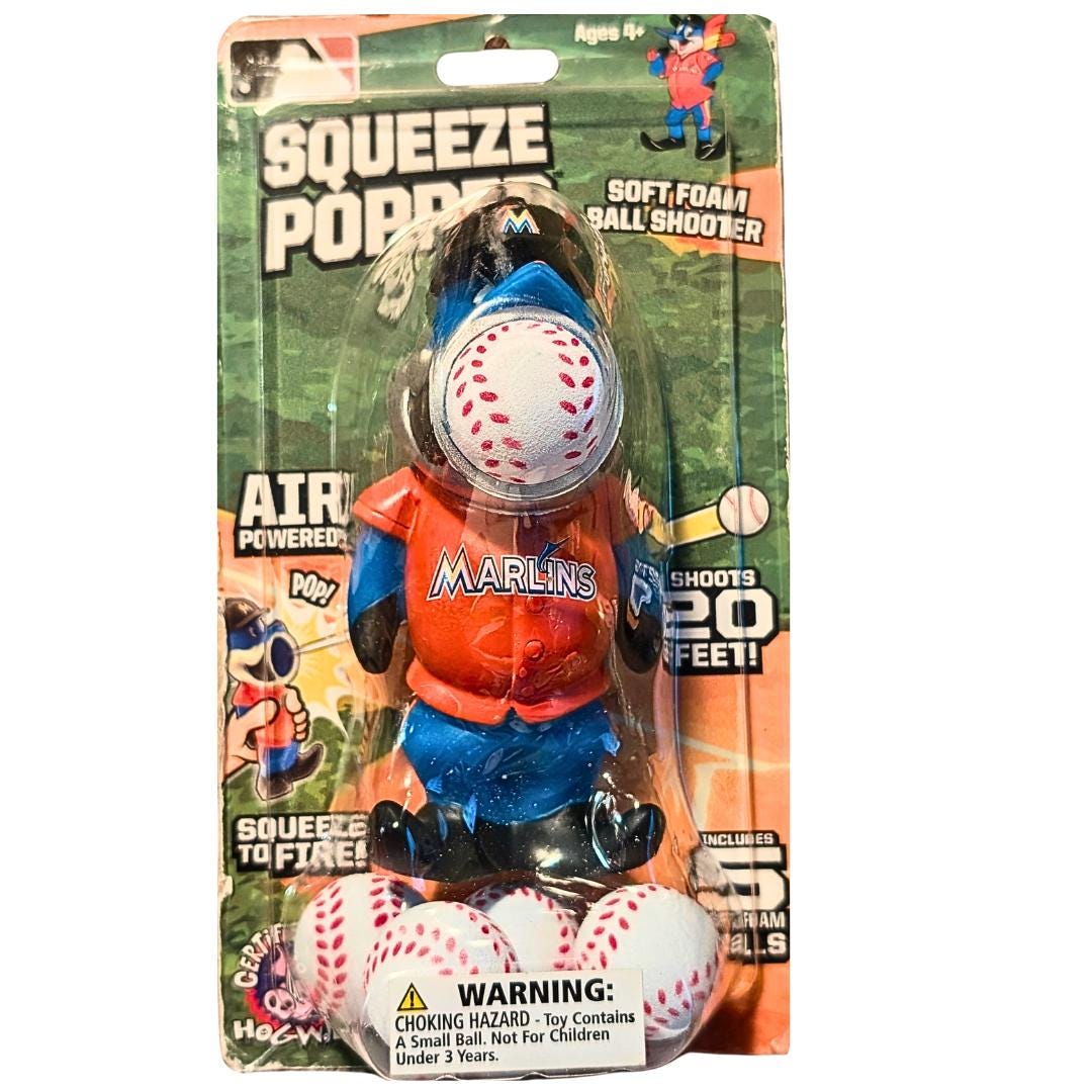 Squeeze Popper Toy Baseball MLB Official Rare Figure NEW - Etsy