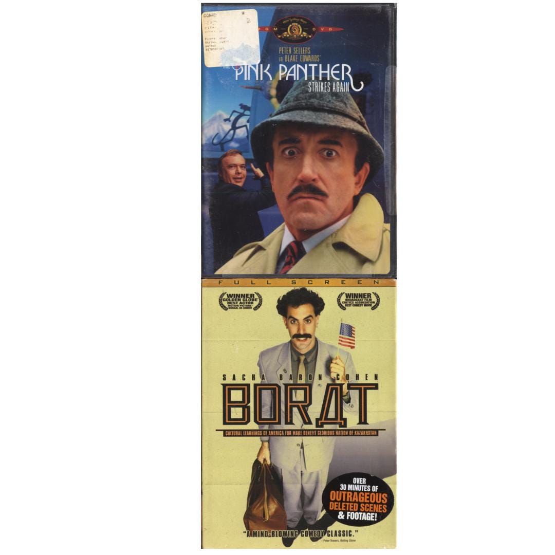 The Pink Panther, Borat , DVD Movie New Sealed - Etsy
