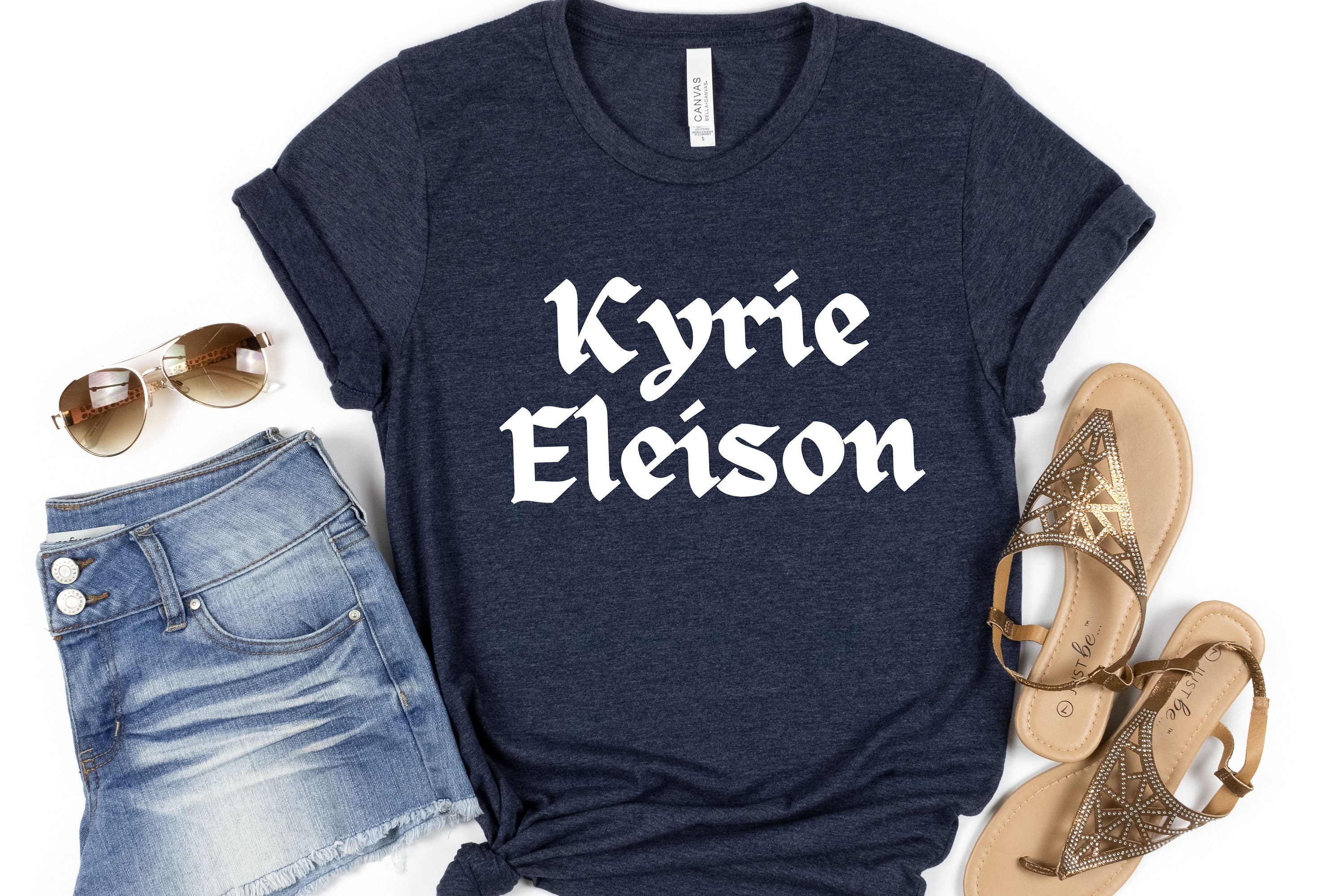 Kyrie Eleison, Lord Have Mercy Tee, Latin Mass, Catholic T-shirt ...